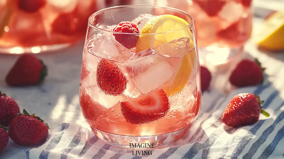 Limoncello Rose Sangria: A Beautiful Blend of Citrus, Berries & Wine