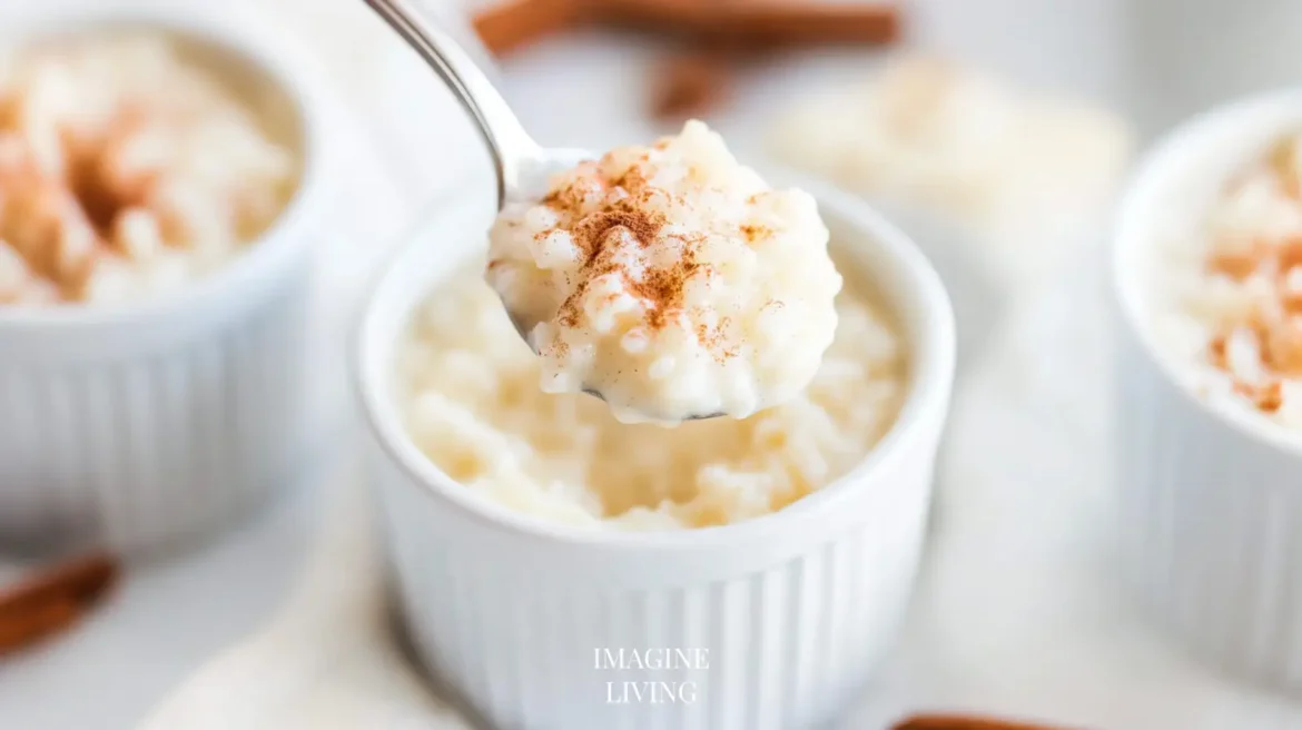 Bring back nostalgic comfort with this creamy rice pudding recipe made ...